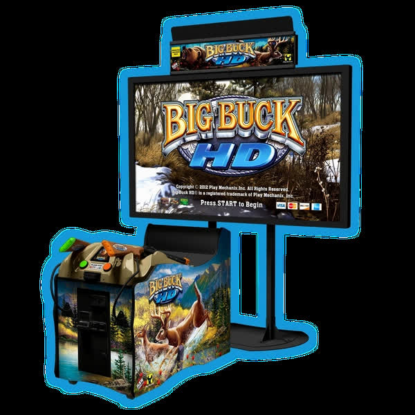BIG BUCK HUNTER HD OFFLINE PANORAMA 80" MONITOR STAND - CoinTaker
