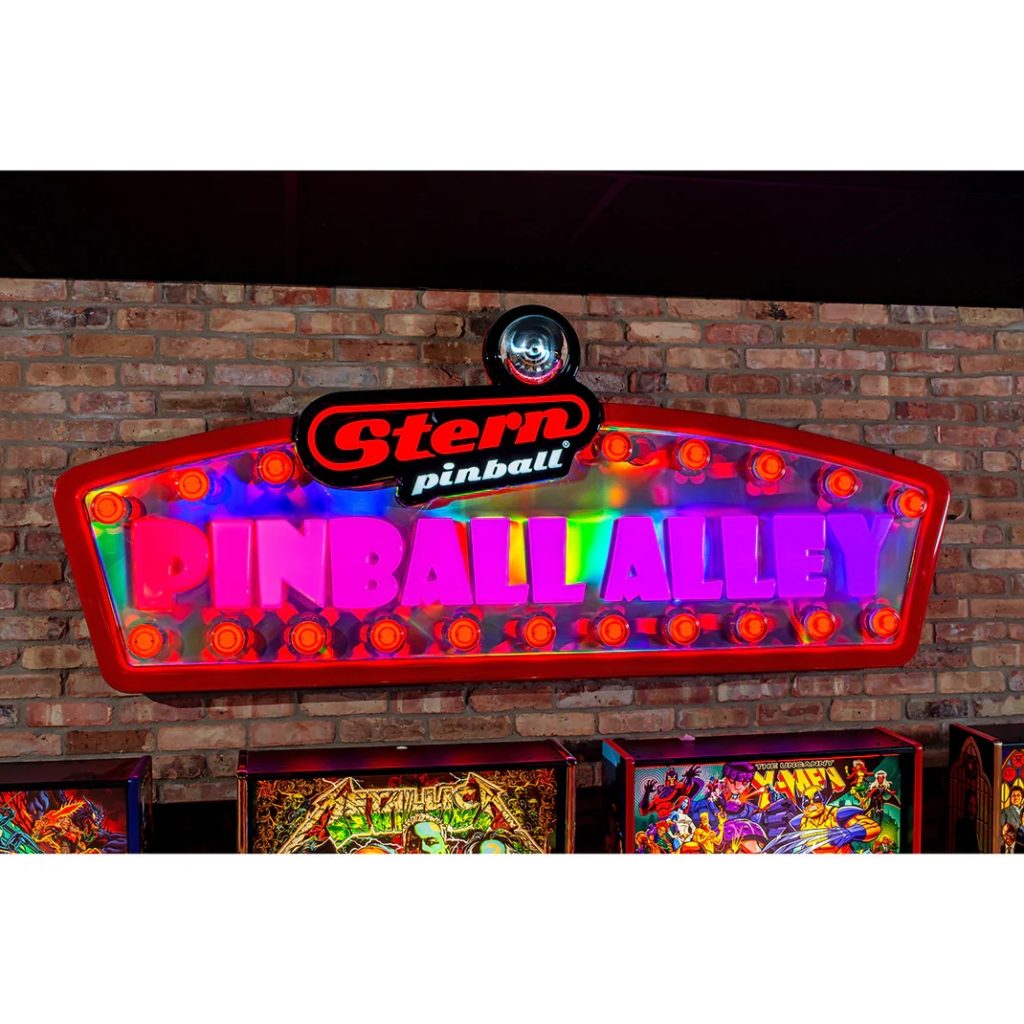 STERN PINBALL ALLEY ARCADE SIGN - CoinTaker
